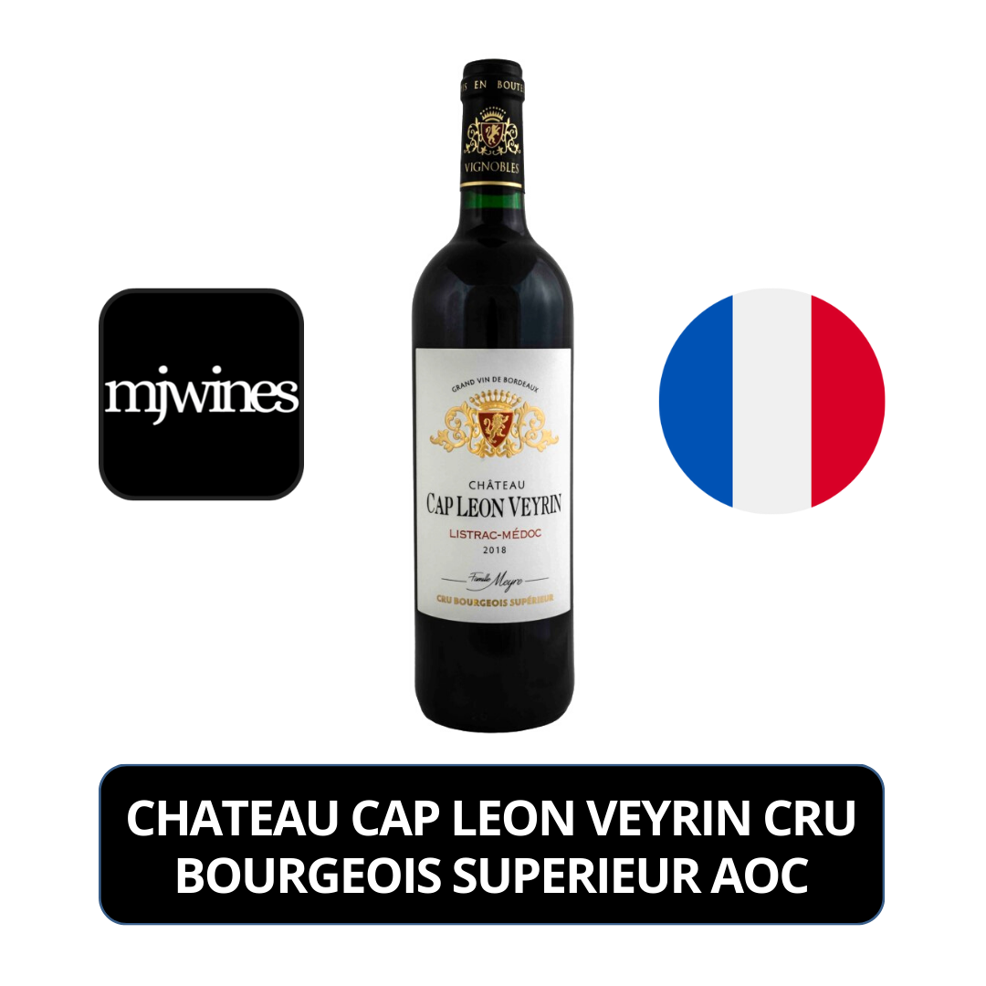 Chateau Cap Leon Veyrin Cru Bourgeois Superieur AOC Listrac Medoc Red ...